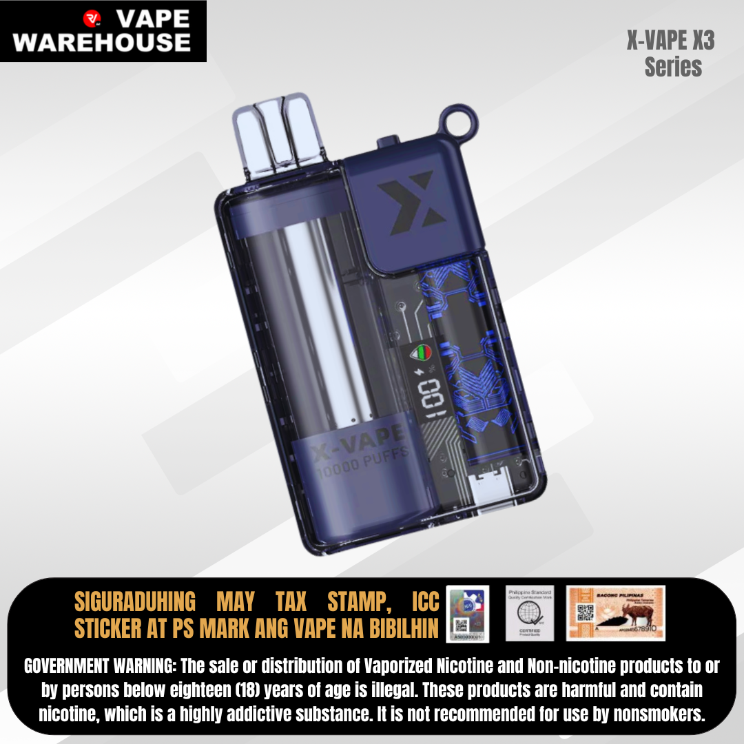 X-VAPE X3 Series – Ejuice.PH (Vape Warehouse)